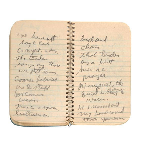 Bonhams : ORIGINAL MANUSCRIPT PROTO-DRAFT FOR SCENES FROM "CAMINO REAL ...