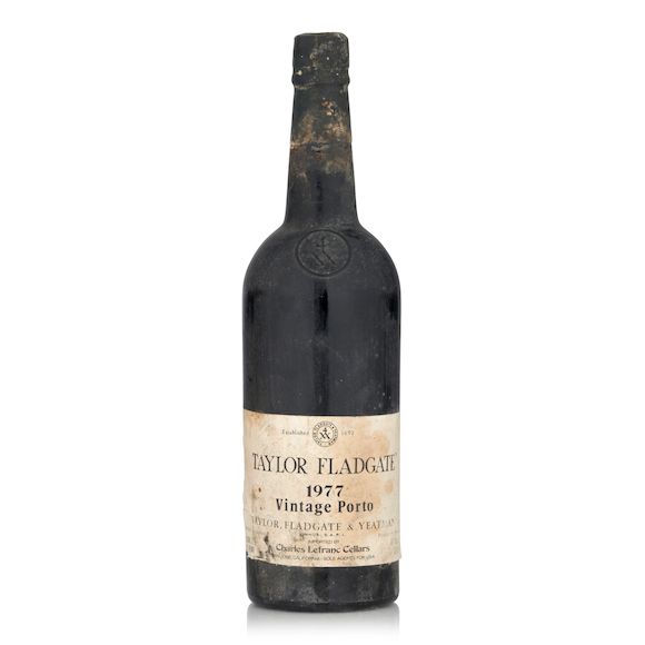 Bonhams Skinner : Taylor Fladgate, Vintage, 1977 (1 bottle, 750ml)