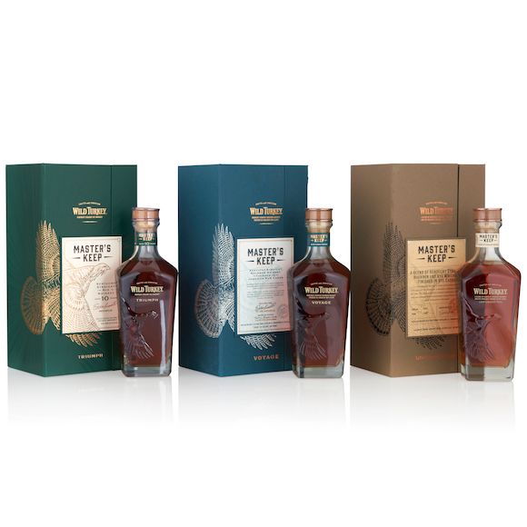 Bonhams Skinner : Wild Turkey Master's Keep Triumph 10 Years Old (1 ...