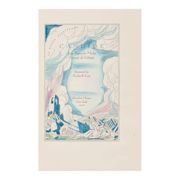 Bonhams : KENT, ROCKWELL. 1882-1971. VOLTAIRE, JEAN-FRANÇOIS MARIE ...