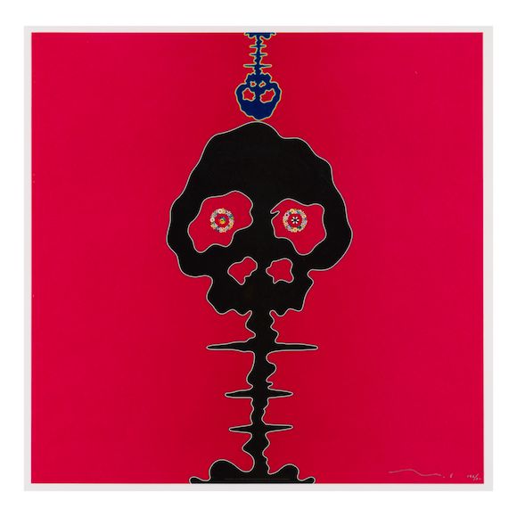 Bonhams Skinner : Takashi Murakami (born 1962); Time Bokan - Pink;