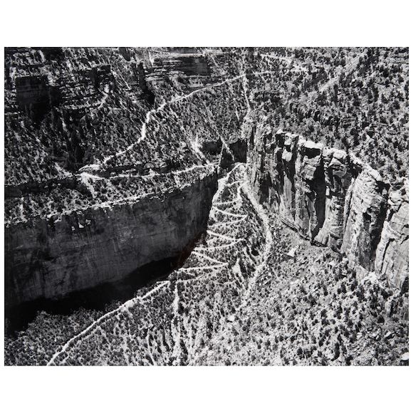 Bonhams Skinner : Bradford Washburn (1910-2007); Bright Angel Fault ...