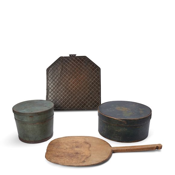 Bonhams Skinner : Four Wooden Kitchen Implements England and the United ...