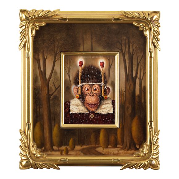 Bonhams : DONALD ROLLER WILSON (B. 1938) Cookie's Head Almost Got Too ...