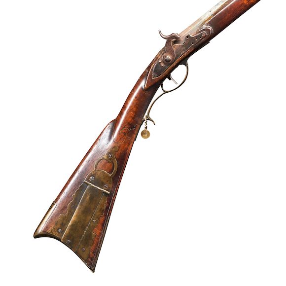 Bonhams Skinner : A JACOB RESOR MARYLAND PERCUSSION RIFLE,