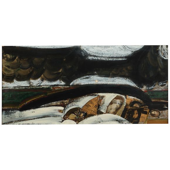 Bonhams : Guy Irving Anderson (1906-1998) Approaching Storm 14 1/2 x 30 ...