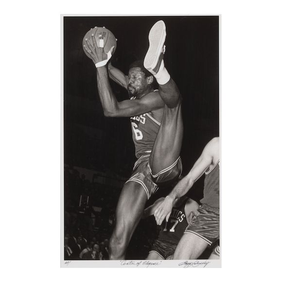 Bonhams : George Kalinsky (1936-2025): Bill Russell: Three Photographs