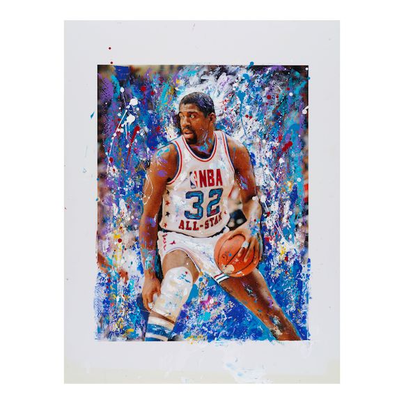 Bonhams : George Kalinsky (1936-2025): Three Painted Photographs: Eli ...