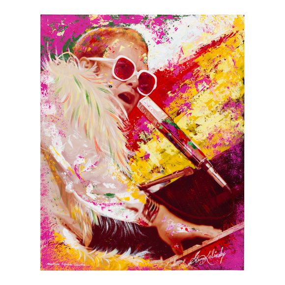 Bonhams : George Kalinsky (1936-2025): Elton John[Madison Square Garden ...