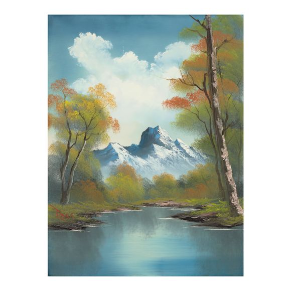 Bonhams : BOB ROSS (1942-1995) Autumn Images 24 x 18 in. (61 x 45.7 cm ...