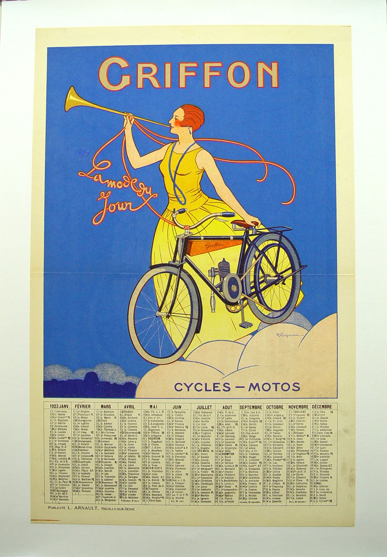 Bonhams Cars A 1923 Griffon Motorcycles Calendar 12 1 2 X 19 1 2in Bonhams Cars A 1923 Griffon Motorcycles Calendar 12 1 2 X 19 1 2in